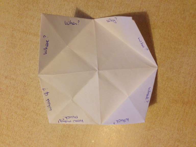 30 Things to Do with a Piece of Paper | Fab English ideas